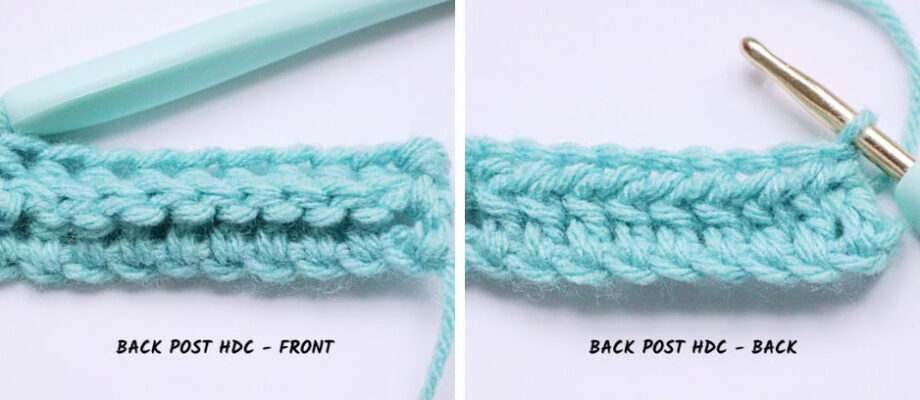 How to Half Double Crochet Stitch (hdc) for Beginners - Crafts on Air