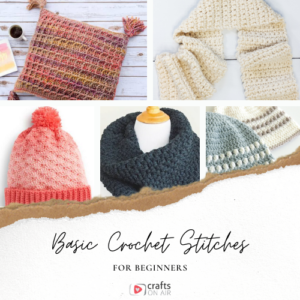 How to Crochet: 12 Basic Crochet Stitches for Beginners - Crafts on Air
