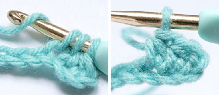 How to Half Double Crochet Stitch (hdc) for Beginners - Crafts on Air