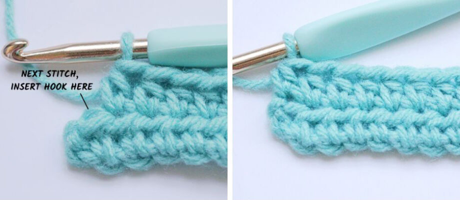How to Half Double Crochet Stitch (hdc) for Beginners - Crafts on Air