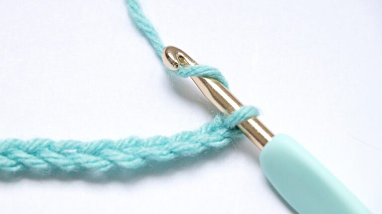 How to Half Double Crochet Stitch (hdc) for Beginners - Crafts on Air
