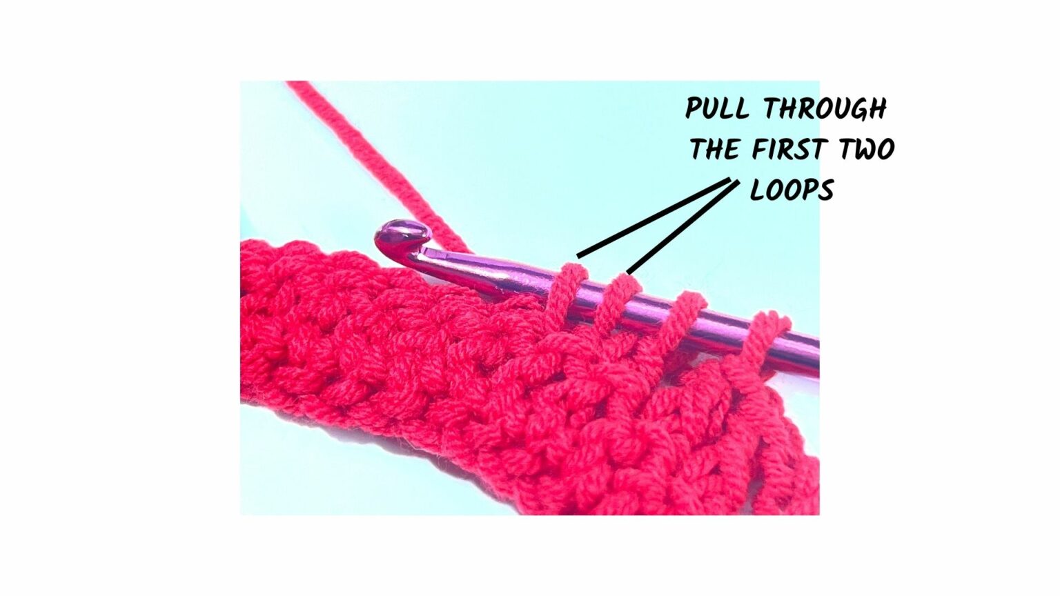 How to Double Crochet Stitch (dc) - Beginner’s Guide - Crafts on Air