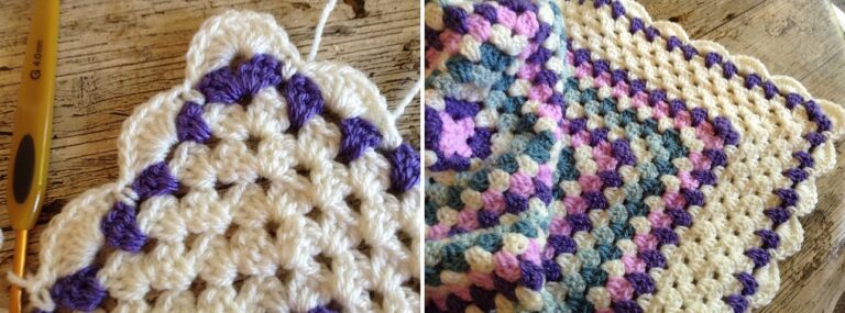30 Beautiful Crochet Blanket Borders and Edgings - Crafts on Air