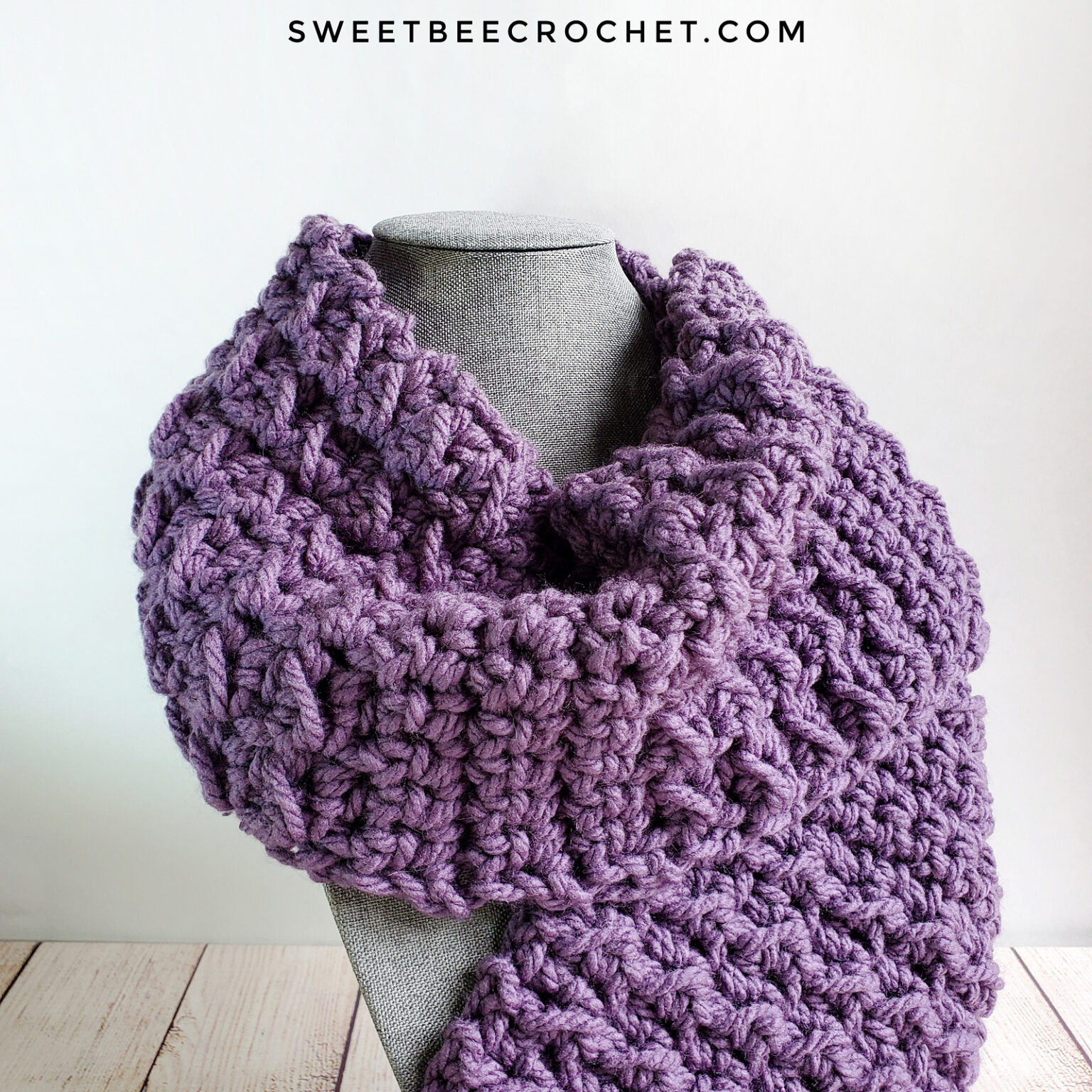 30 Chunky, Cozy, Free Scarf Crochet Patterns - Crafts on Air