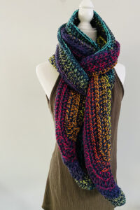 30 Chunky, Cozy, Free Scarf Crochet Patterns - Crafts on Air